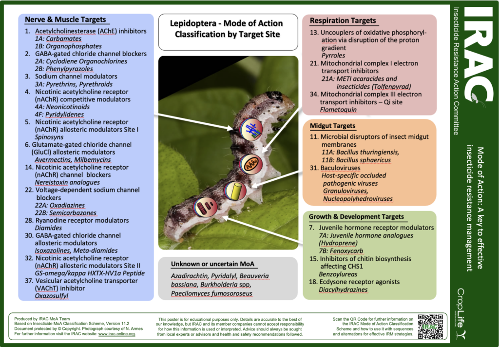 Mode of Action | Insecticide Resistance Action Committee (IRAC)