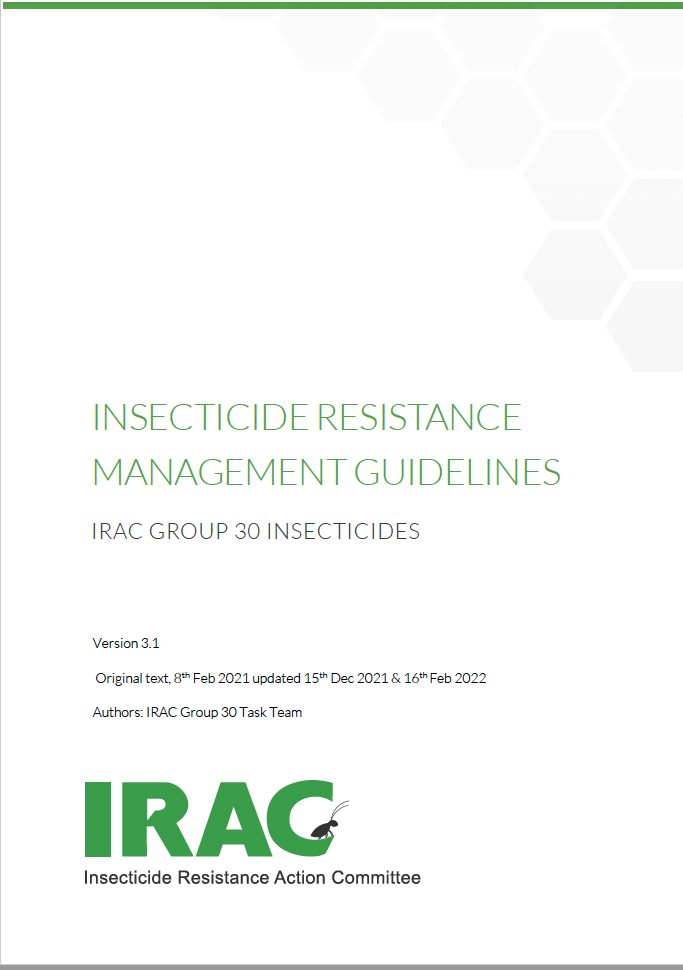 MoA Group 30 Task Archives | Insecticide Resistance Action Committee