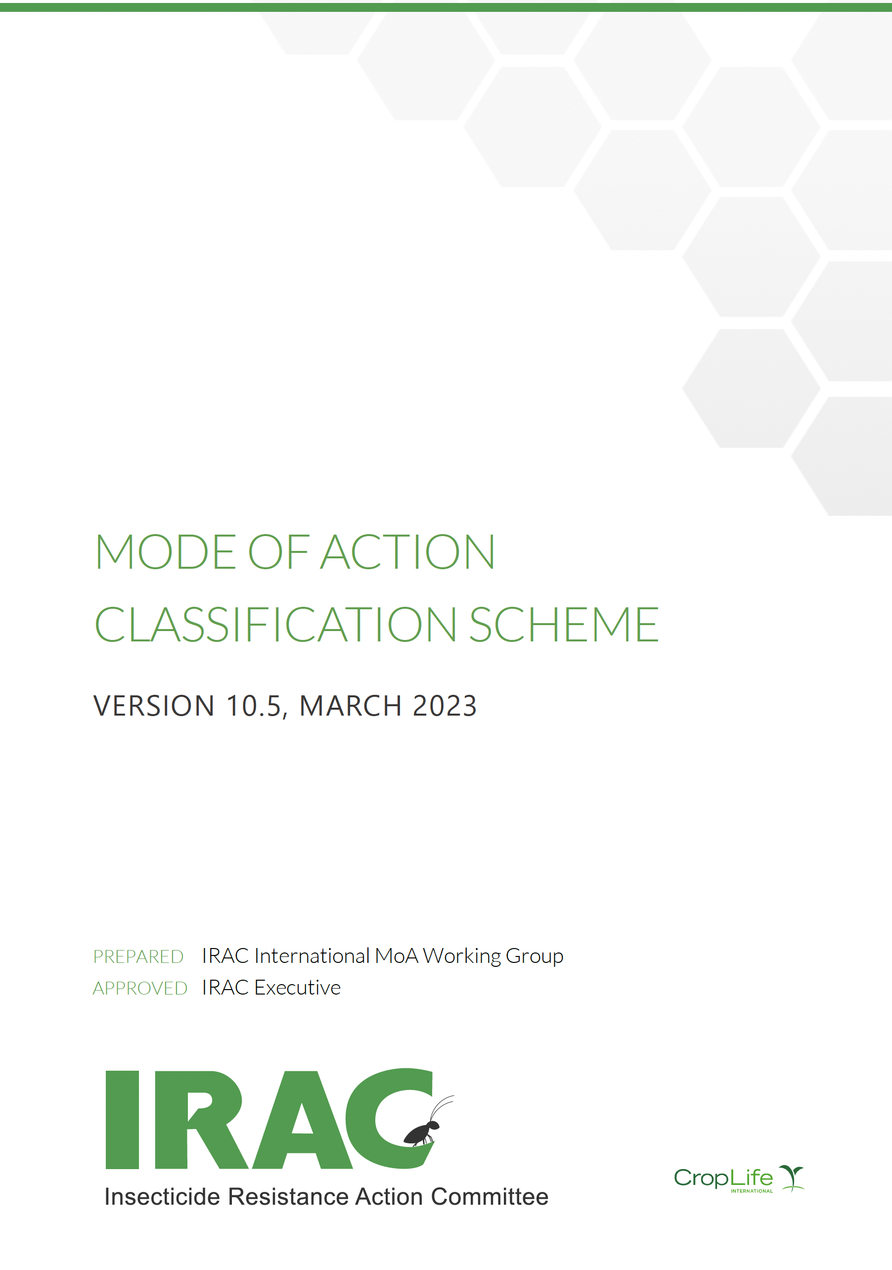 Mode of Action | Insecticide Resistance Action Committee (IRAC)