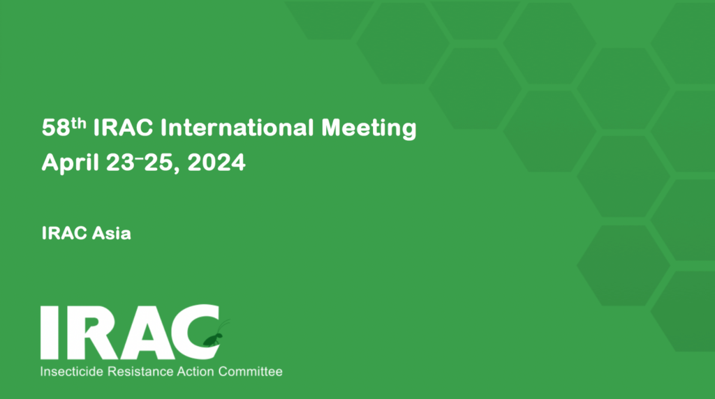 Latest resources | Insecticide Resistance Action Commiee (IRAC )