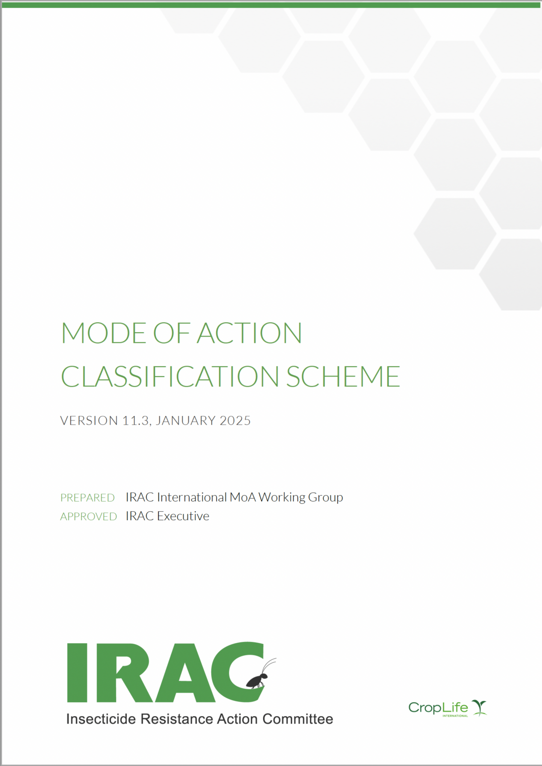 Mode of Action | Insecticide Resistance Action Committee (IRAC)